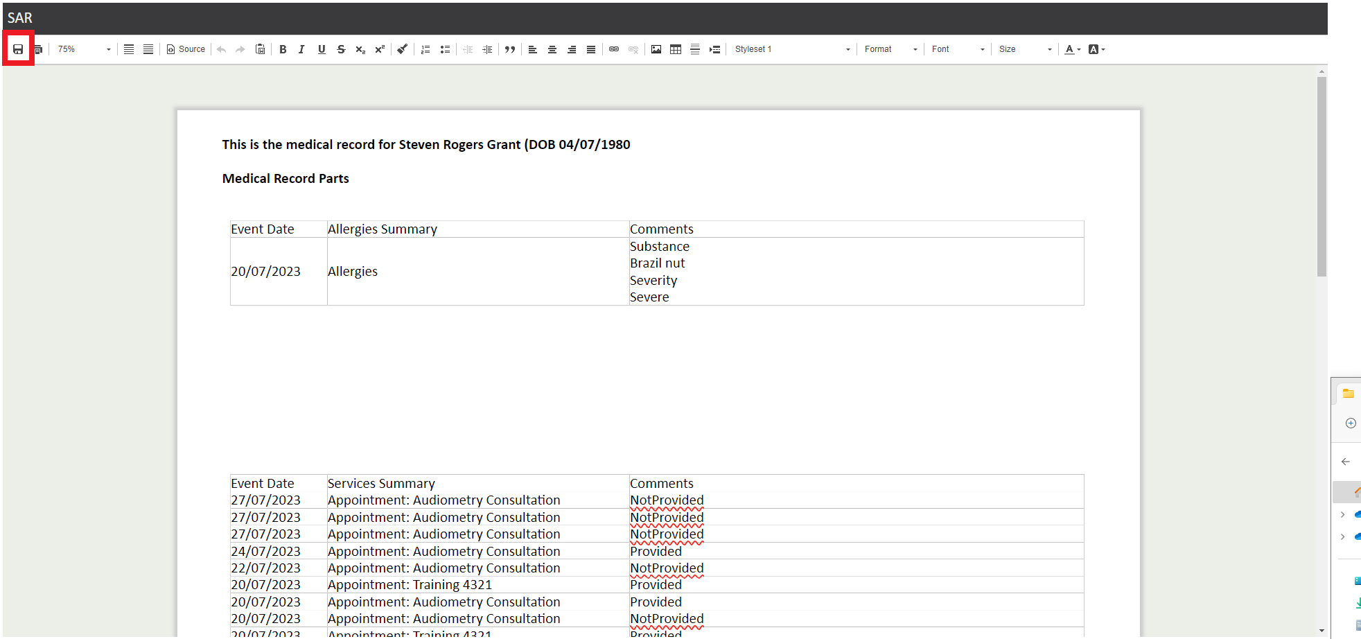 Subject Access (SAR) Requests – Meddbase Help Center