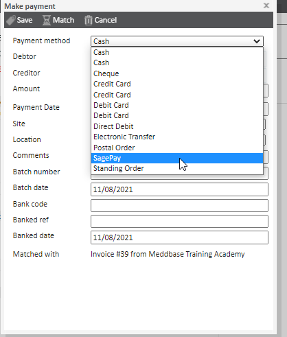 Opayo/Elavon Integration Guide – Meddbase Help Center
