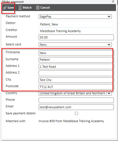 Opayo/Elavon Integration Guide – Meddbase Help Center